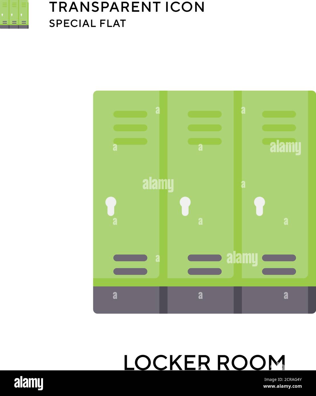 Locker room vector icon. Flat style illustration. EPS 10 vector Stock ...