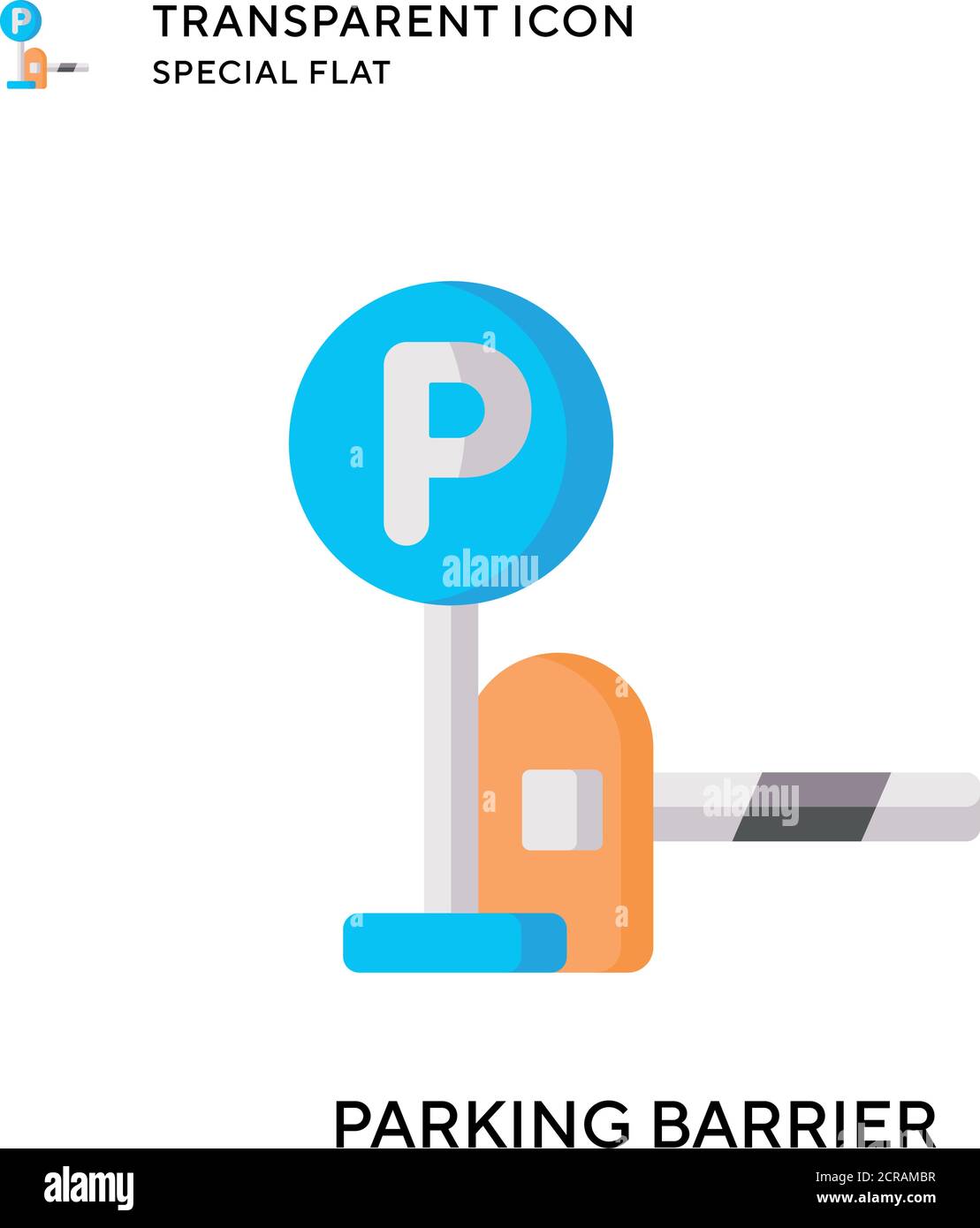 Vehicle barrier arm Stock Vector Images - Alamy