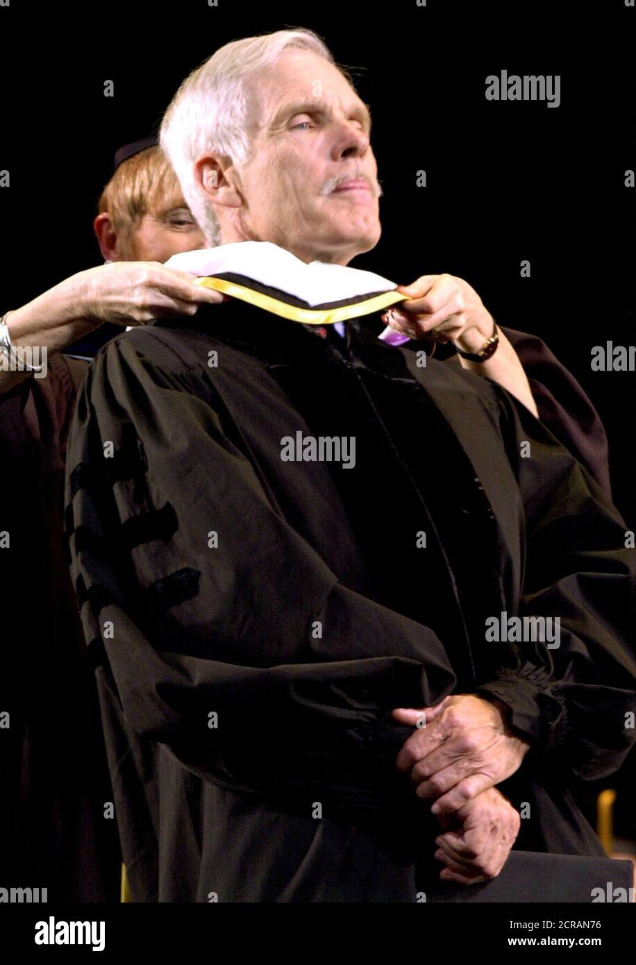 Ted turner and jane fonda hi-res stock photography and images - Alamy