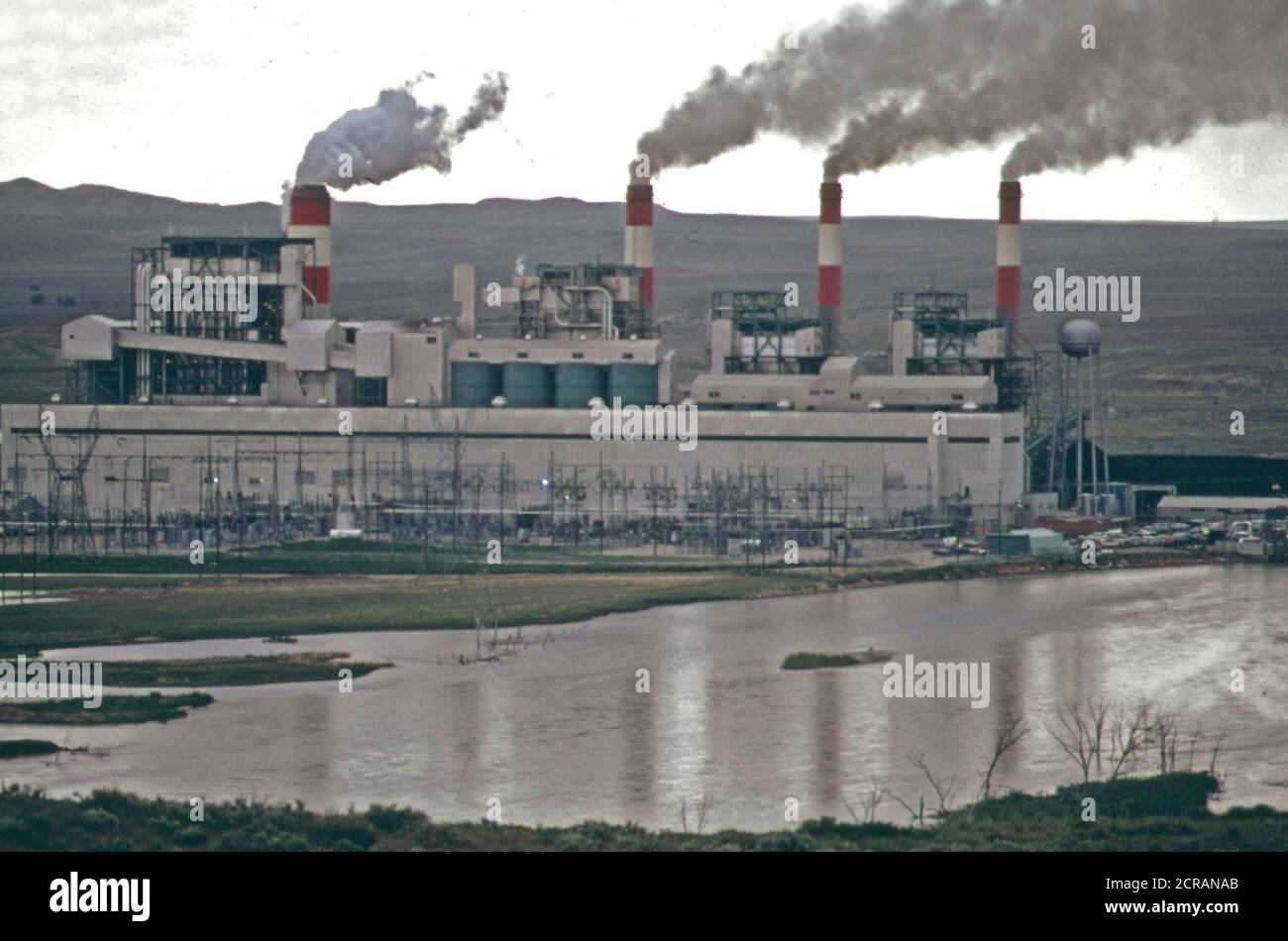 The Dave Johnston Power Plant, 06 1973 WY Stock Photo - Alamy