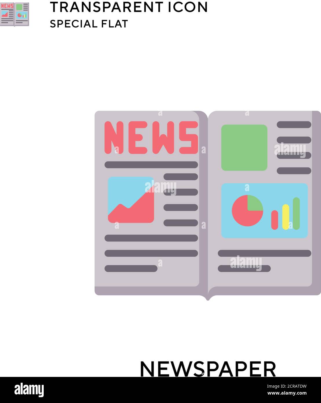 Newsprint paper texture Stock Vector Images - Alamy