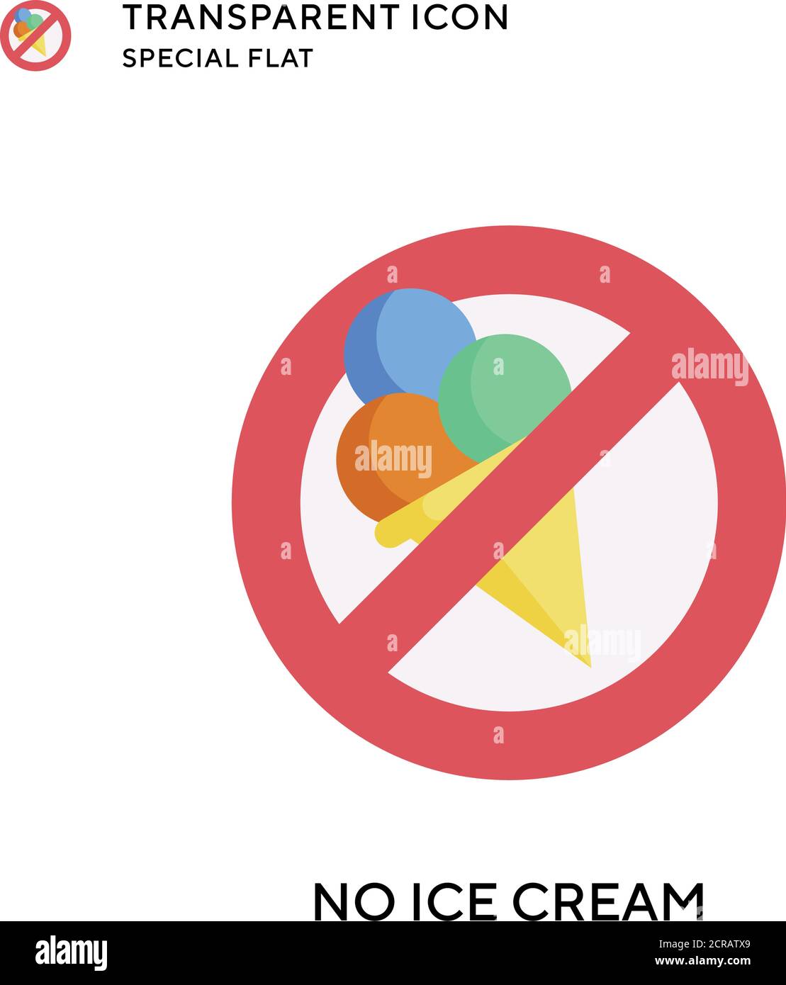 No sweet food illustration forbidden hi-res stock photography and ...