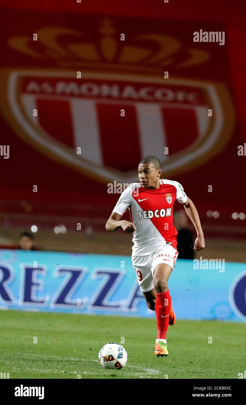Kylian mbappe monaco ligue 1 2017 hi-res stock photography and images ...