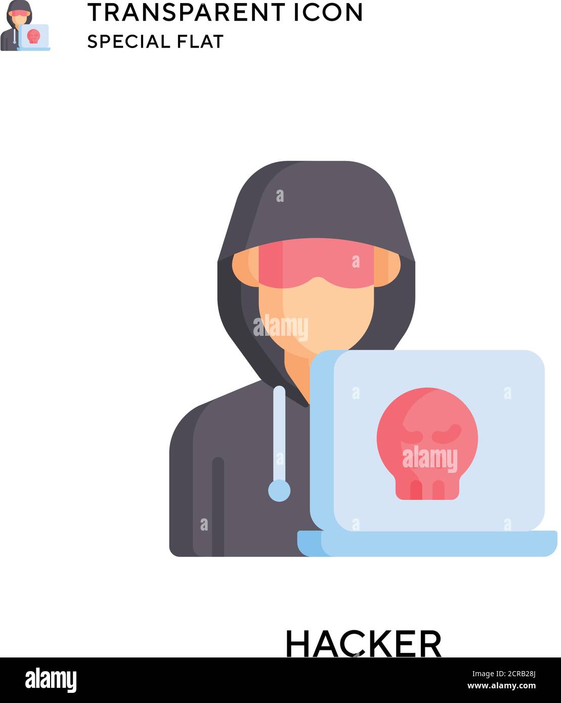Hacker Criminal Dark Web Code Stock Vector Images Alamy