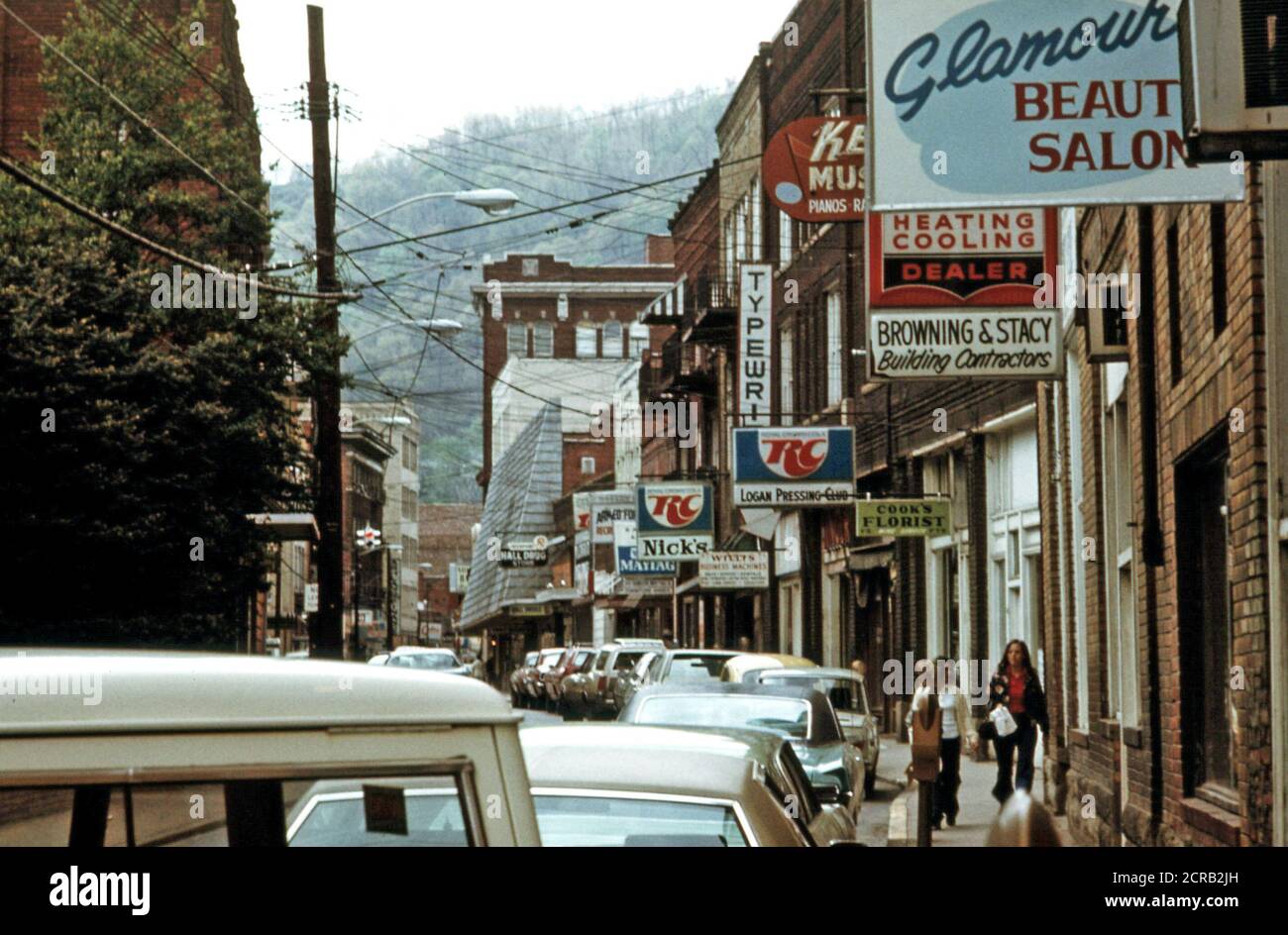 1970s logan west virginia hi-res stock photography and images - Alamy