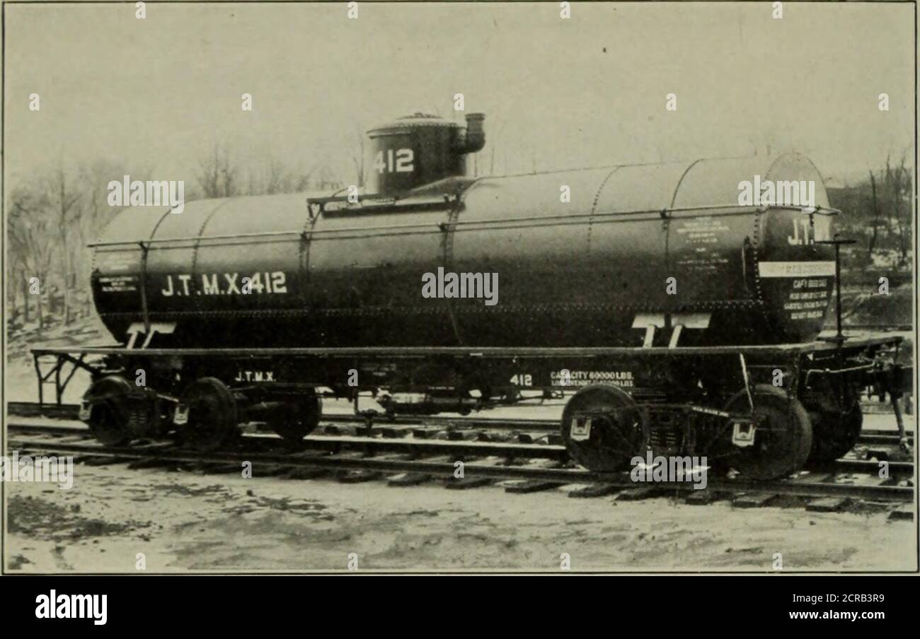 . Car trusts . STEEL UNDERFRAME BOX CAR. ALL STEEL TANK CAR Stock Photo ...