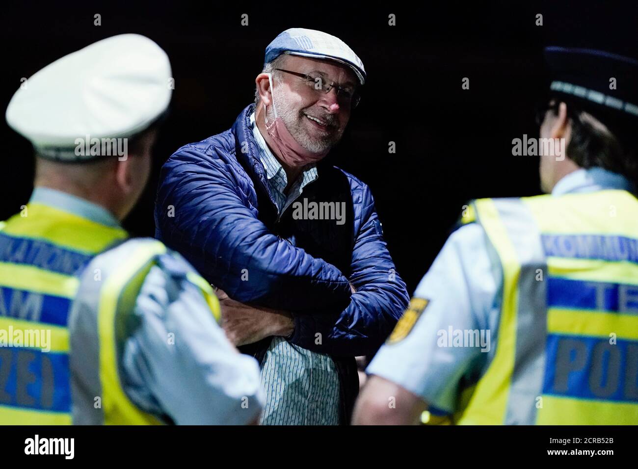 Mannheim, Germany. 18th Sep, 2020. Michael Scheuermann (M ...