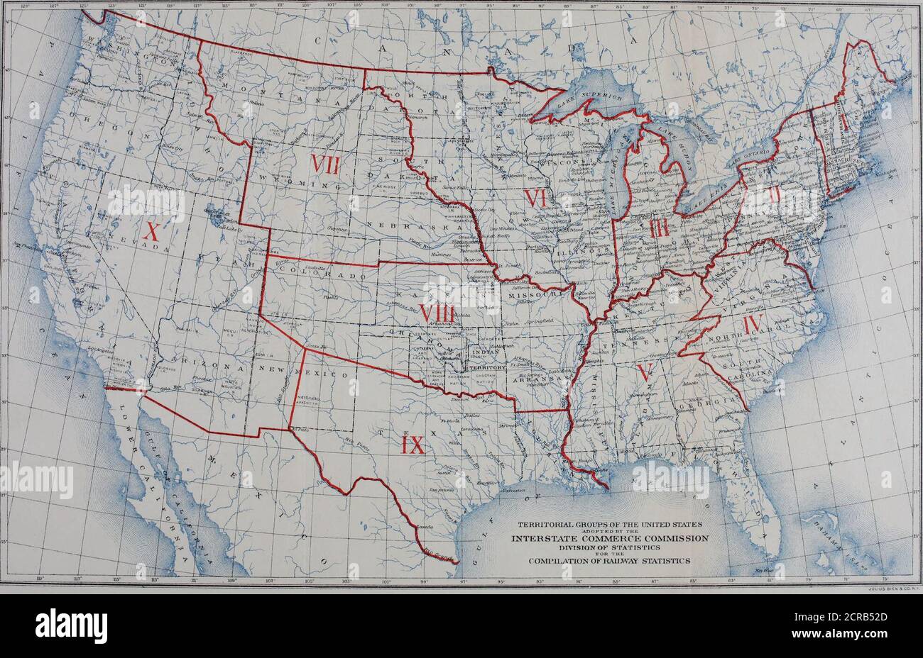 Interstate Commerce Map