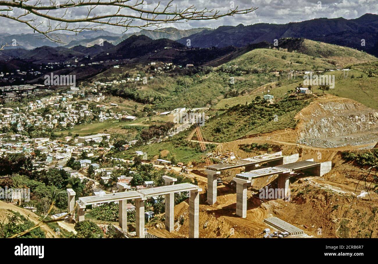A New Toll Road Is Being Built between San Juan and Ponce. This Section ...