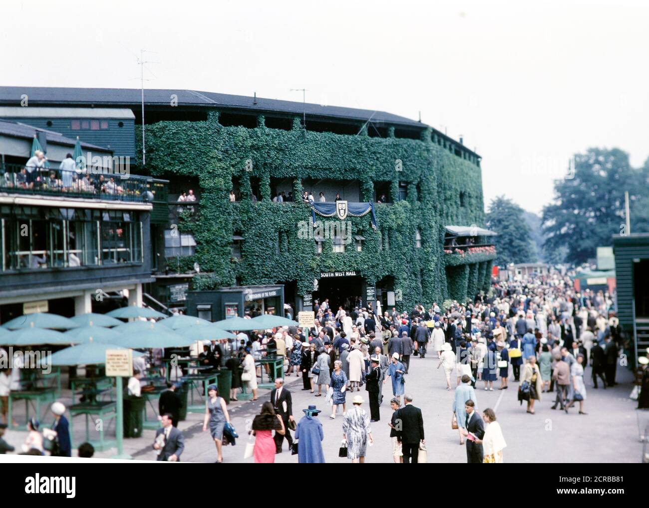 Entrance to Southwest Hall, Wimbledon, 1965 Stock Photo - Alamy