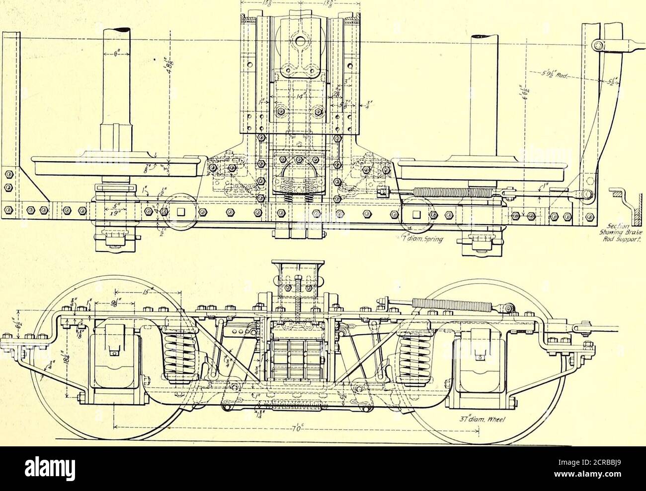 . The Street railway journal . % in.; diameterof axles, 6 ins ...