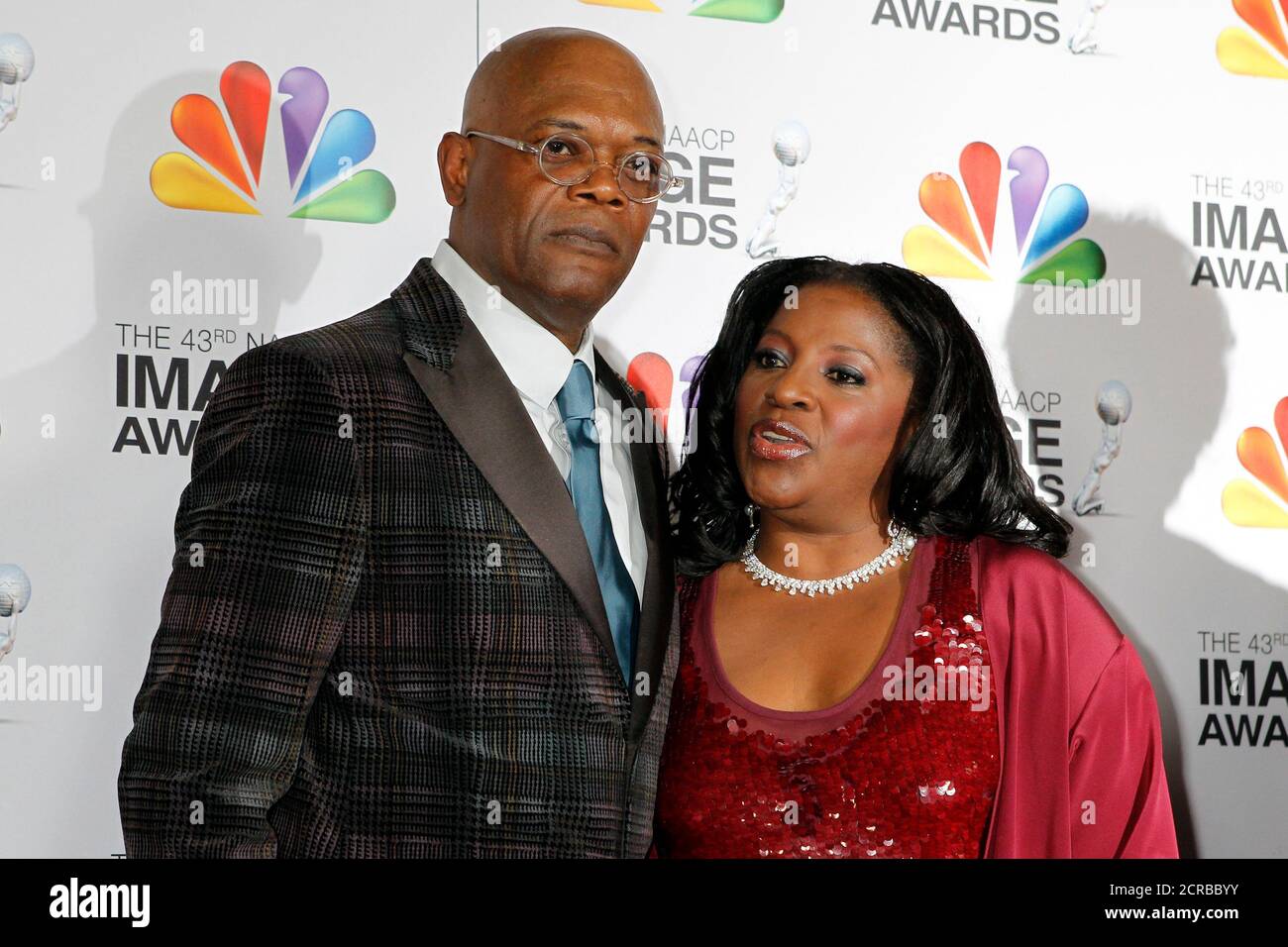 Actor Samuel Jackson Wife Latanya High Resolution Stock Photography and ...