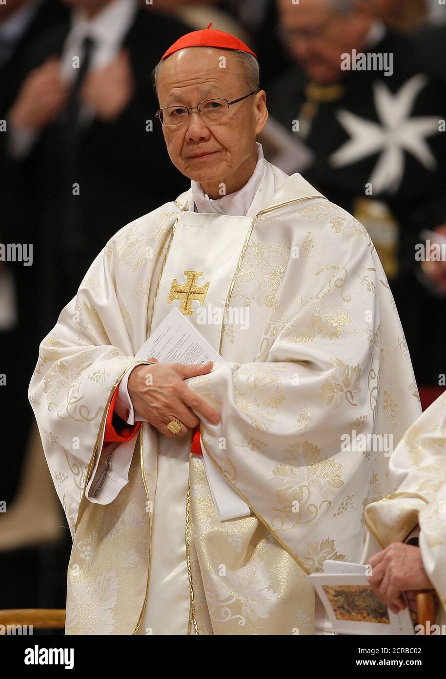 Cardinal john tong hon hi-res stock photography and images - Alamy