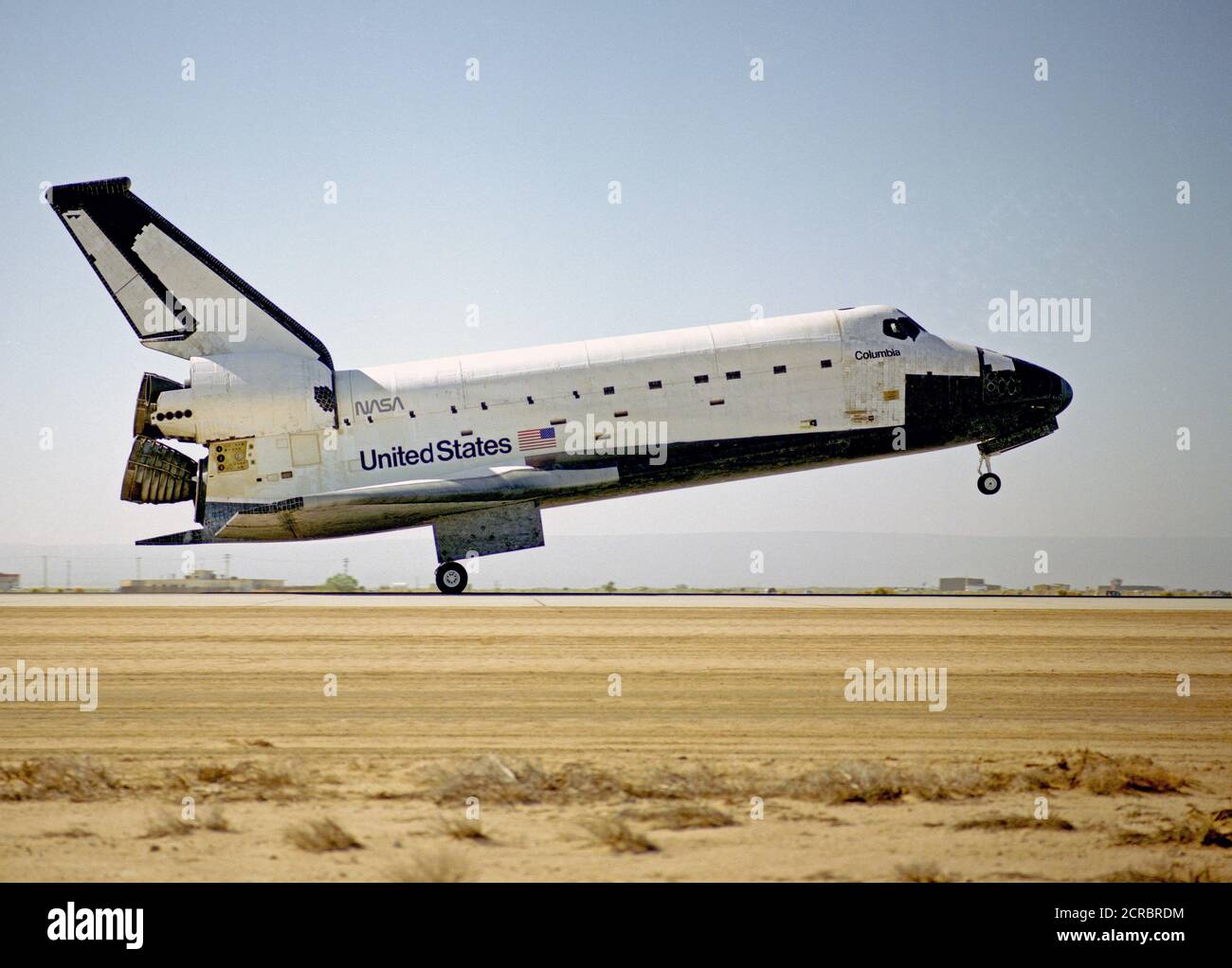 Columbia Space Shuttle Landing