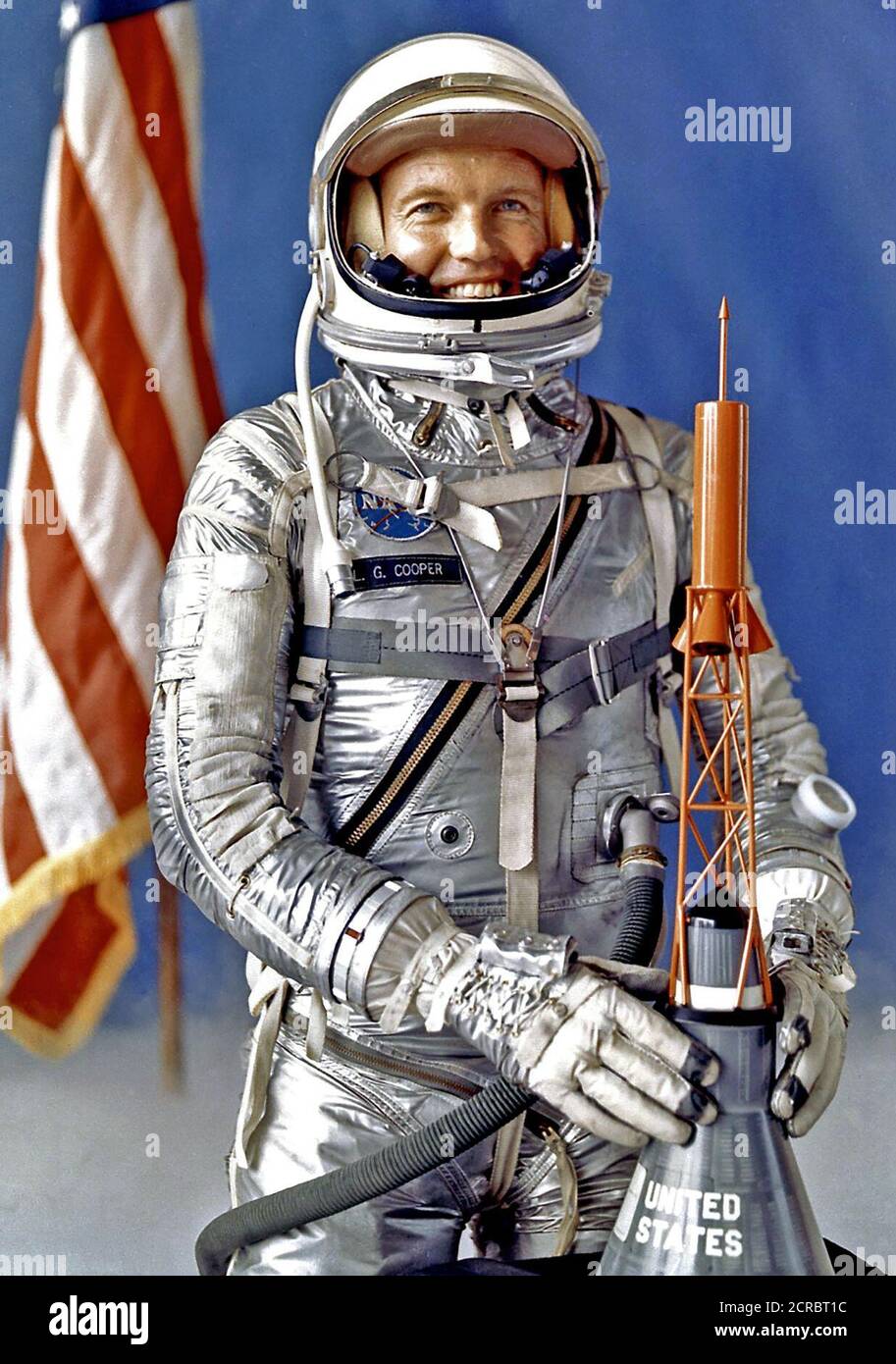 Mercury seven astronauts hi-res stock photography and images - Alamy