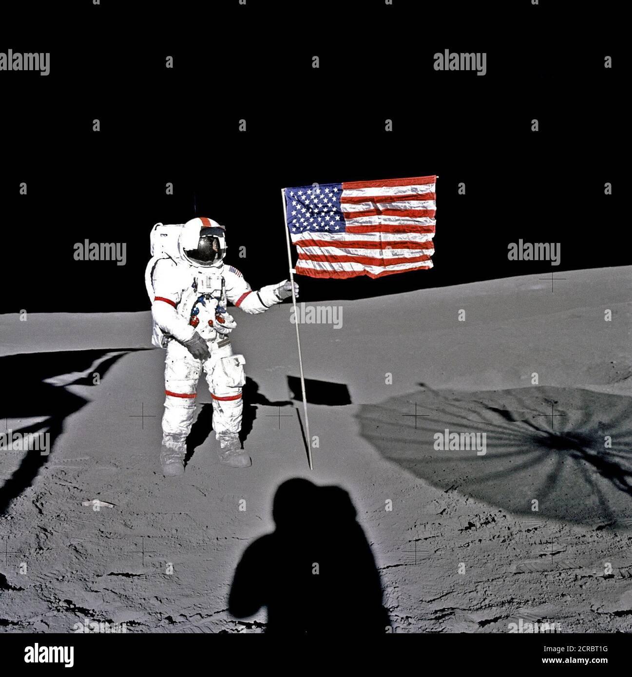 Shepard plants flag hi-res stock photography and images - Alamy