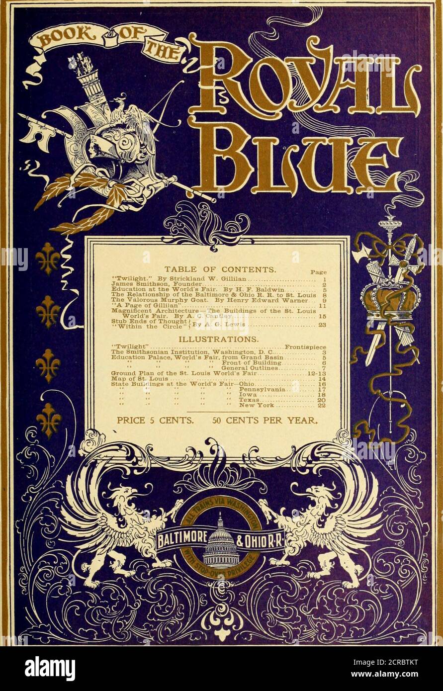 . Book of the Royal blue . Vol. VIL FEBRUARY, 1904. No. 5.. MAGNIFICENT ...