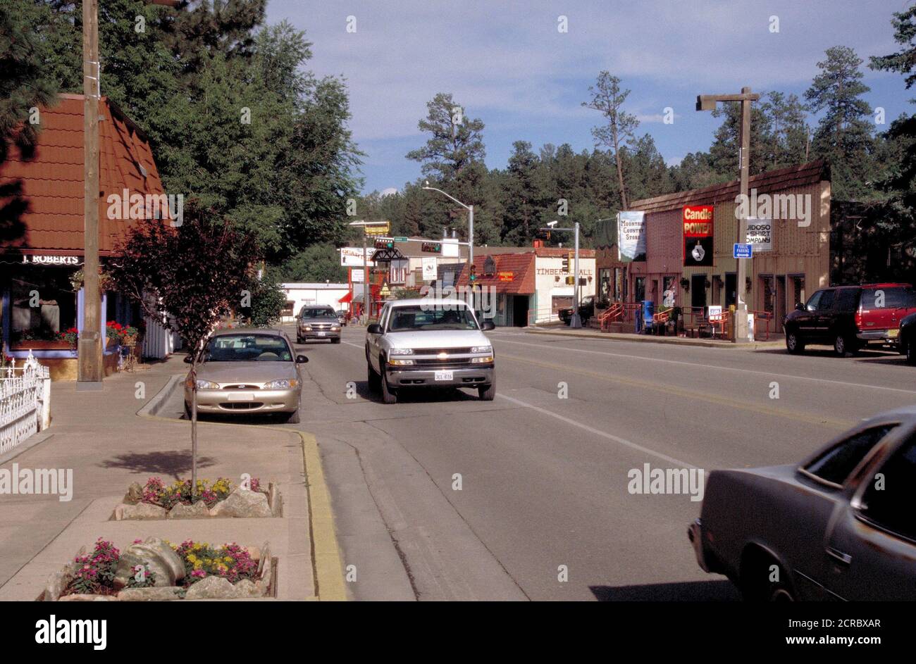 2000s downtown ruidoso hi-res stock photography and images - Alamy