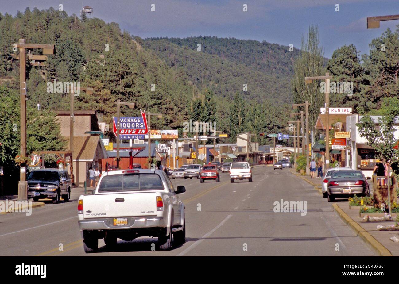 Parked cars ruidoso 2000s hi-res stock photography and images - Alamy
