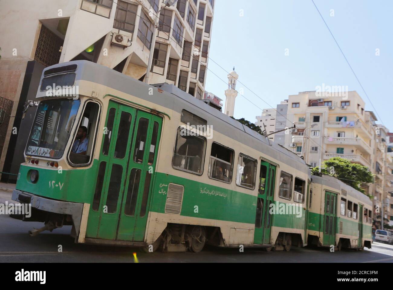 The old tram in alexandria hi-res stock photography and images - Alamy