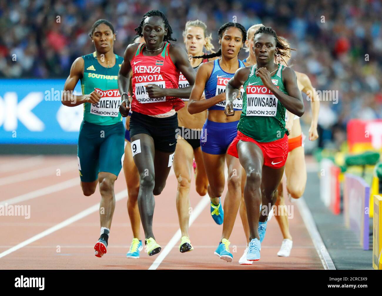 Semenya wambui niyonsaba hi-res stock photography and images - Alamy