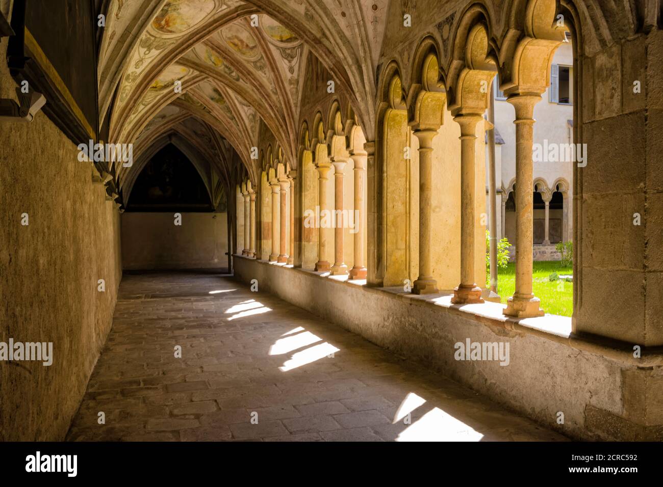 Cloister of franciscan monastery hi-res stock photography and images ...