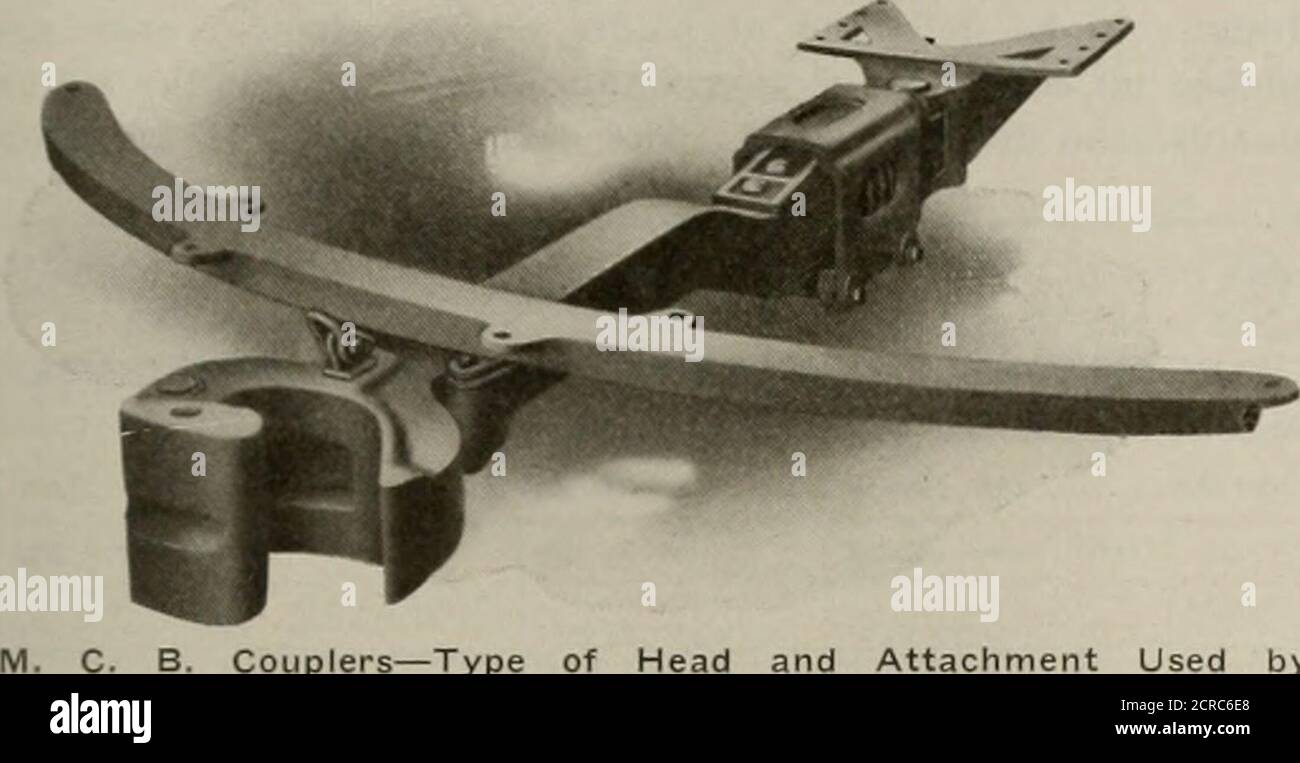 . Electric railway review . o that they can swing radiallyabout a pin ...