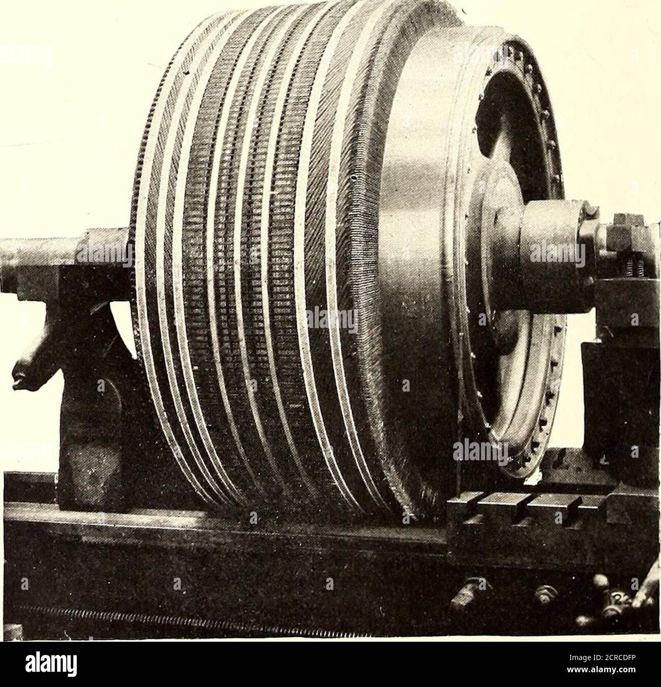 . The Street railway journal . FIG. 5.—ARMATURE CORE BEFORE WIND-ING ...