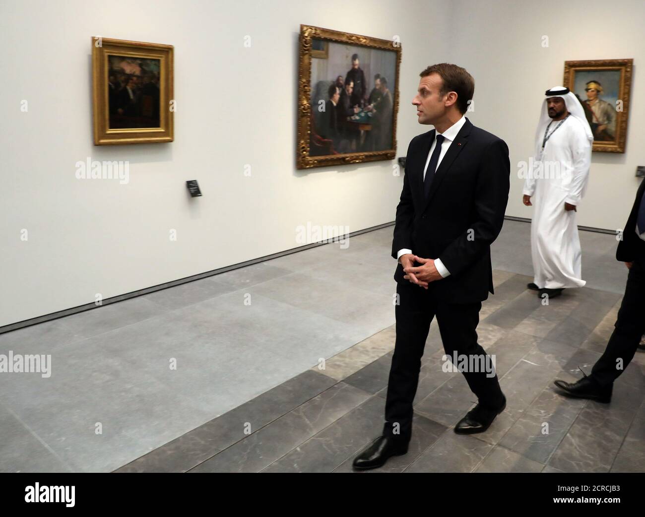 Louvre macron hi-res stock photography and images - Alamy
