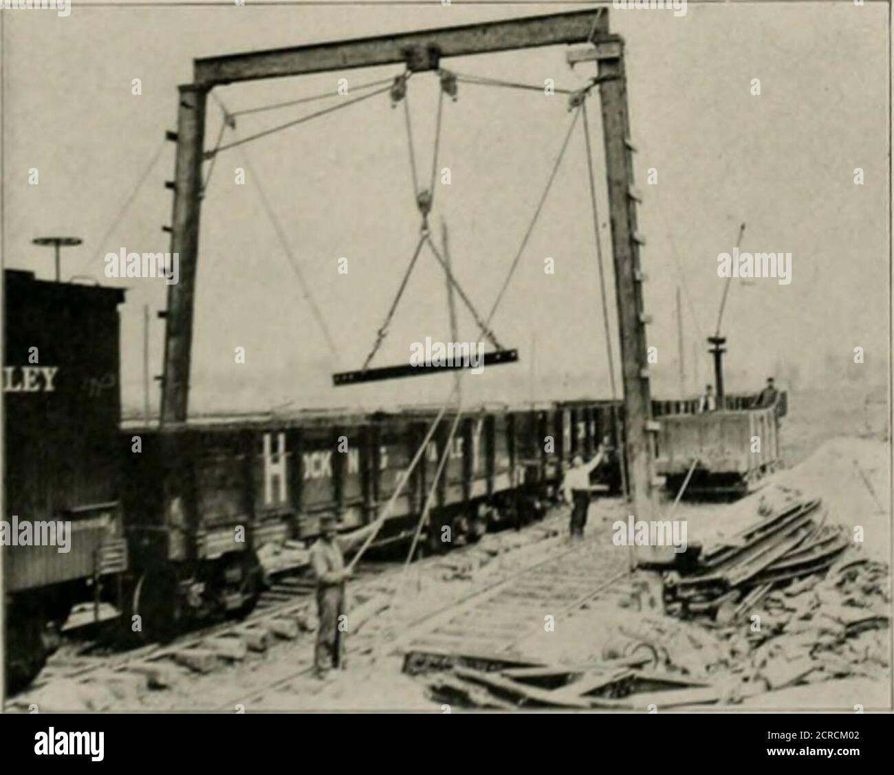 . The street railway review . SAND ELEVATOR. hinged to the ba