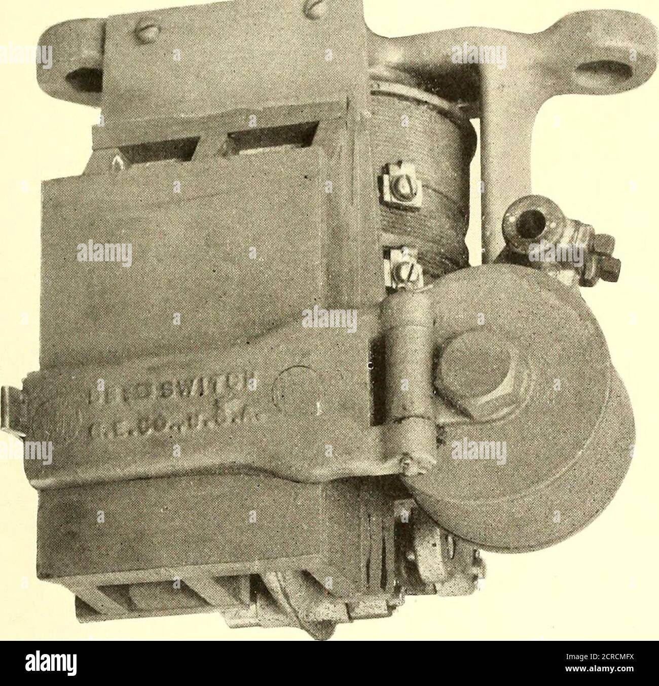 Electrically operated railway switch hi-res stock photography and ...