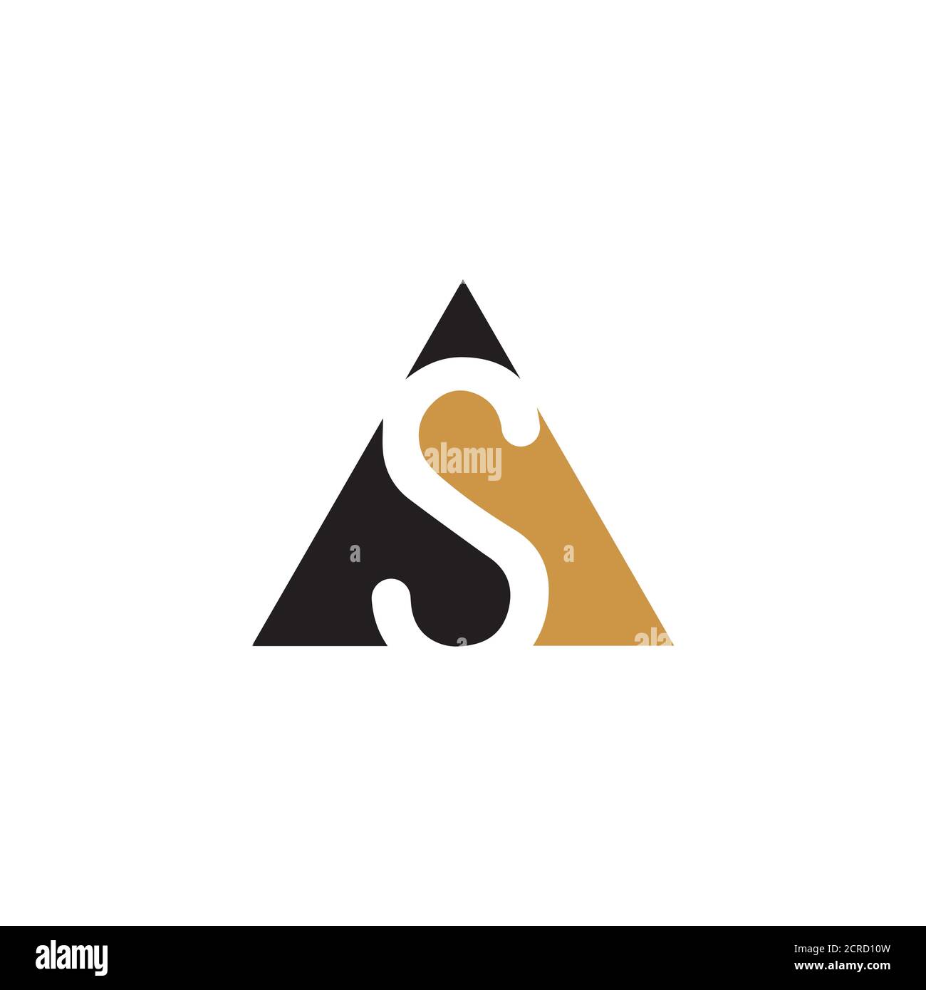 Initial letter sa logo or as logo vector design template Stock Vector ...