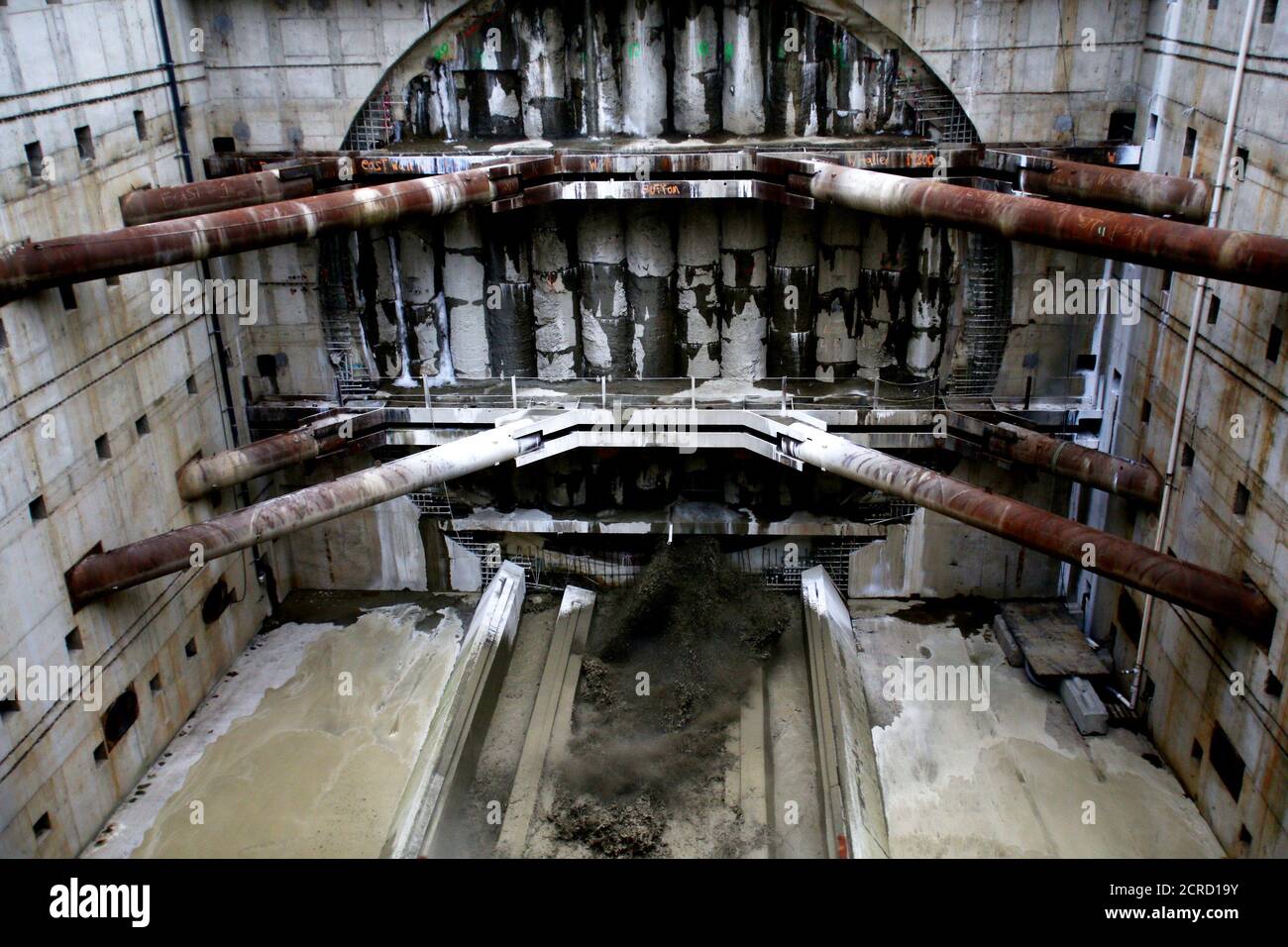 Tunnel boring machine bertha hi-res stock photography and images - Alamy