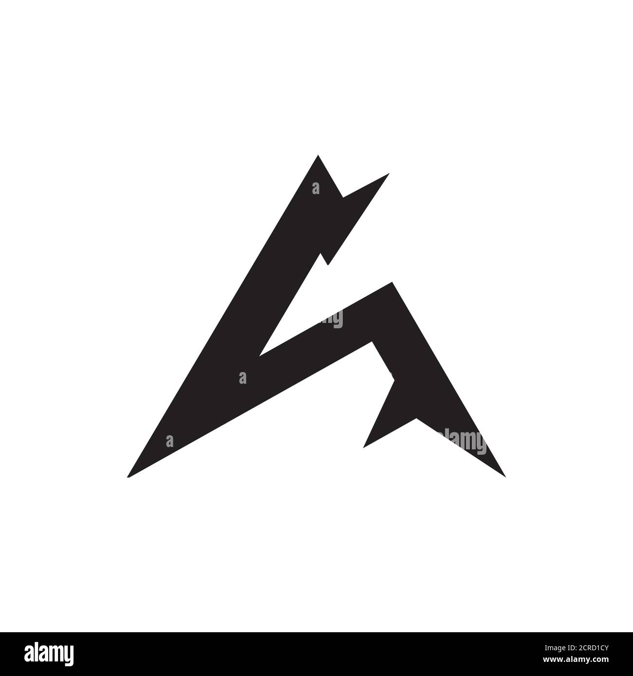 Initial letter sa logo or as logo vector design template Stock Vector ...