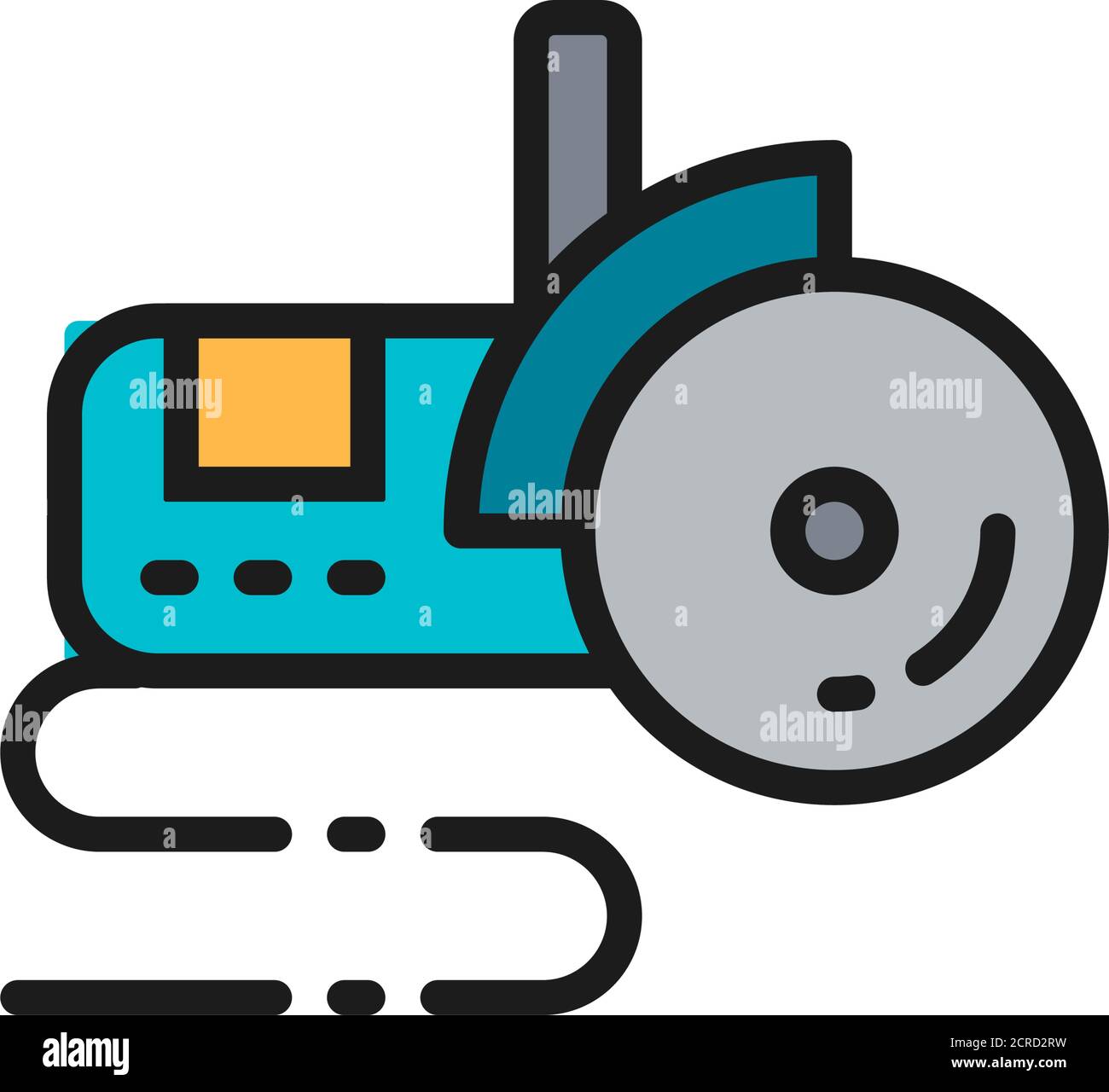 Hand held electric saw Stock Vector Images - Alamy