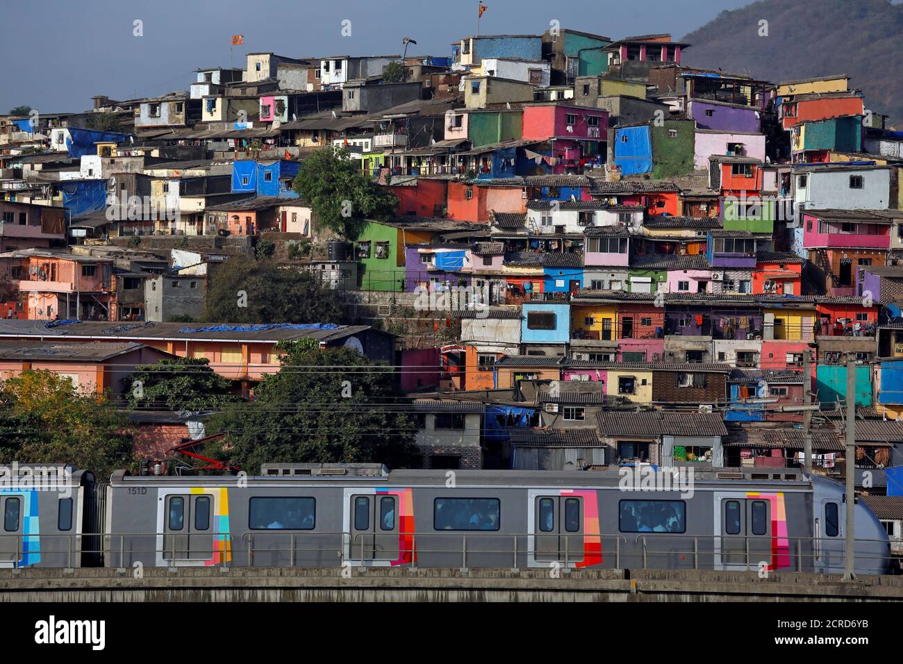 Mumbai metro train High Resolution Stock Photography and Images - Alamy