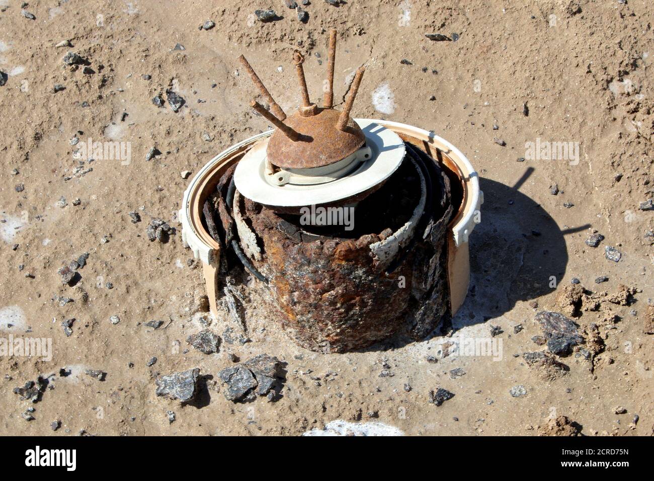 Anti Tank Mine High Resolution Stock Photography and Images - Alamy