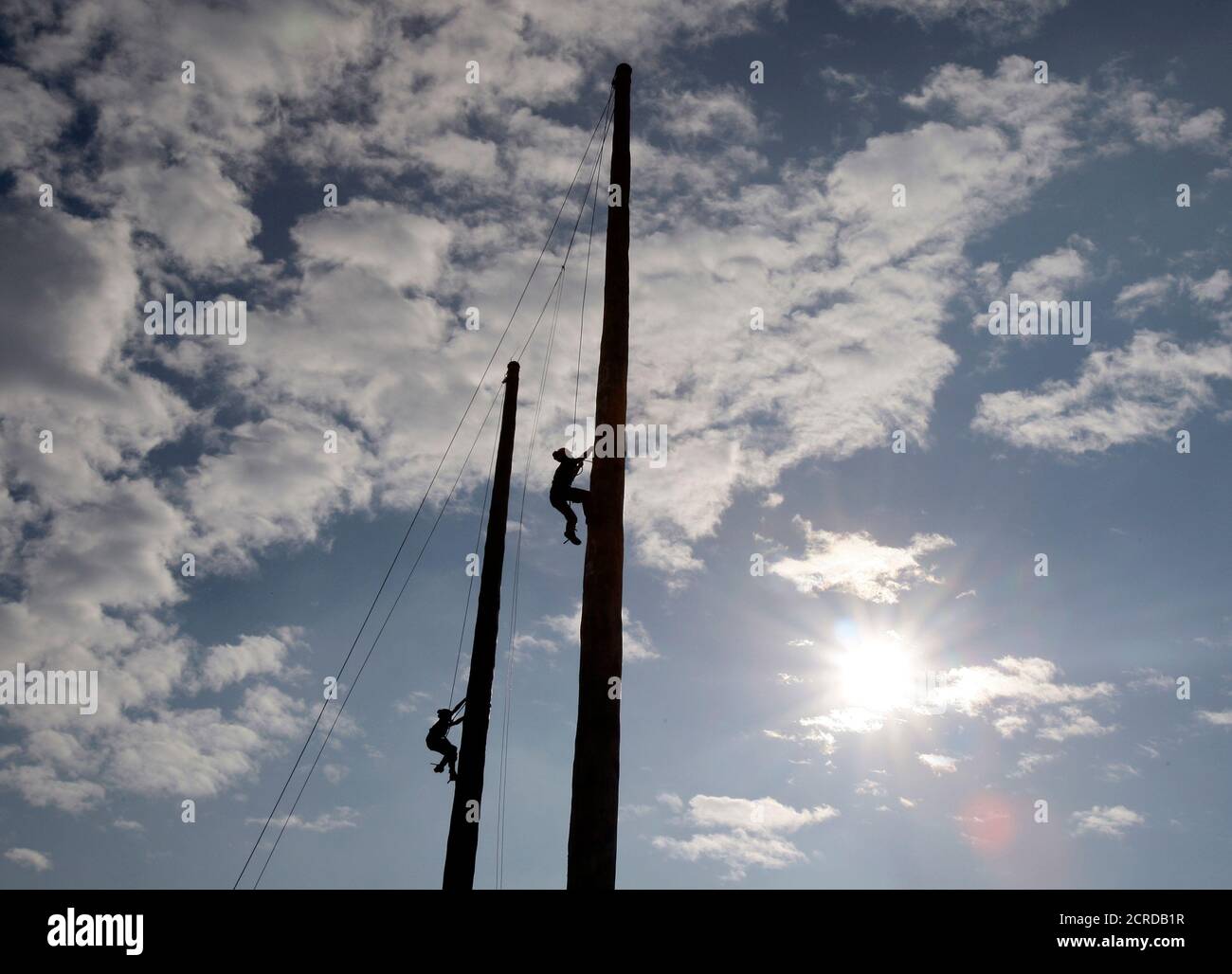 Pole climbing competition europe hi-res stock photography and images ...