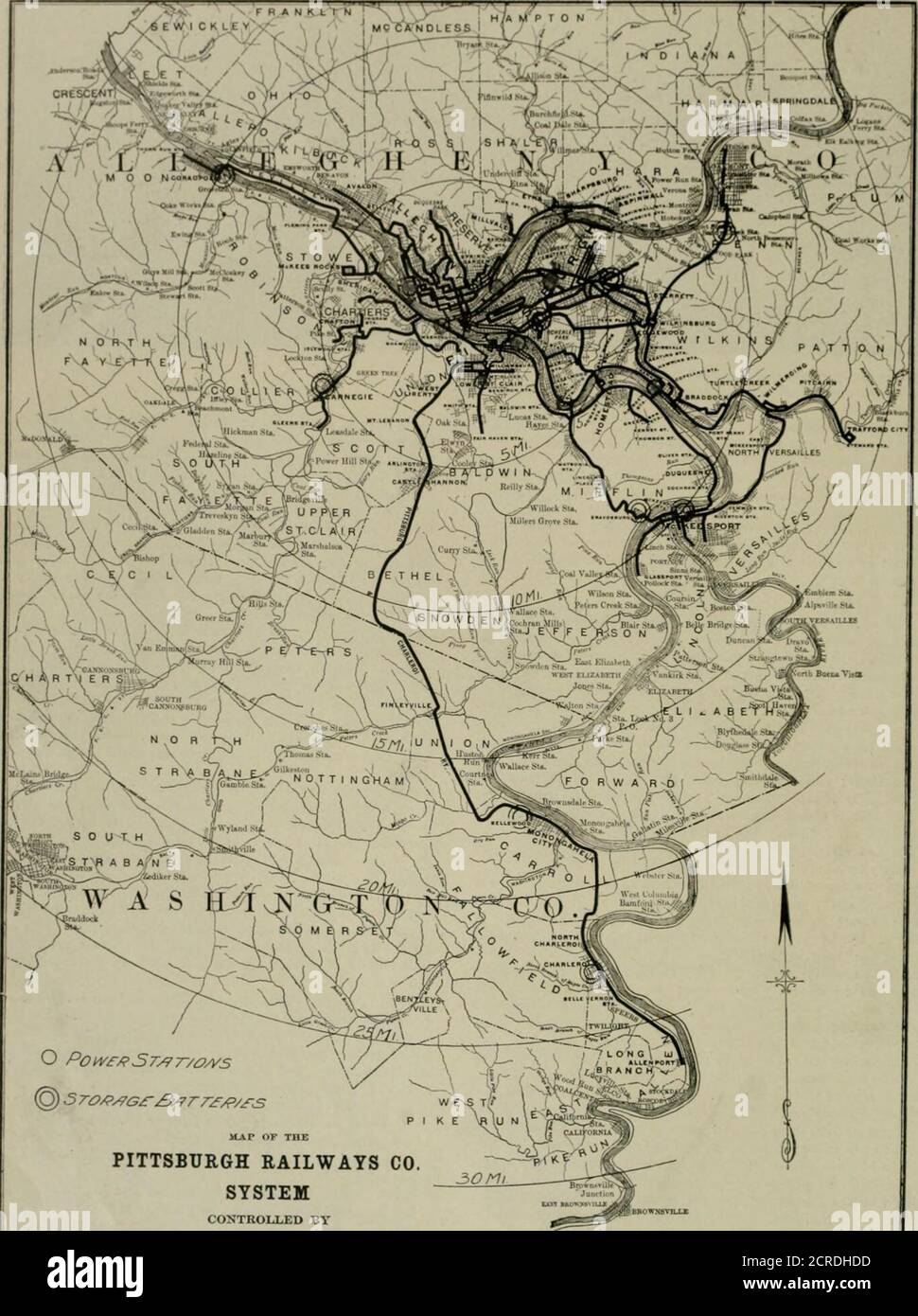 Monongahela River Map