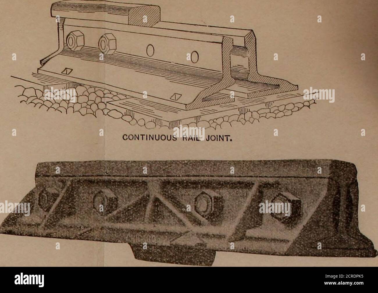 Suspended rail joint hi-res stock photography and images - Alamy