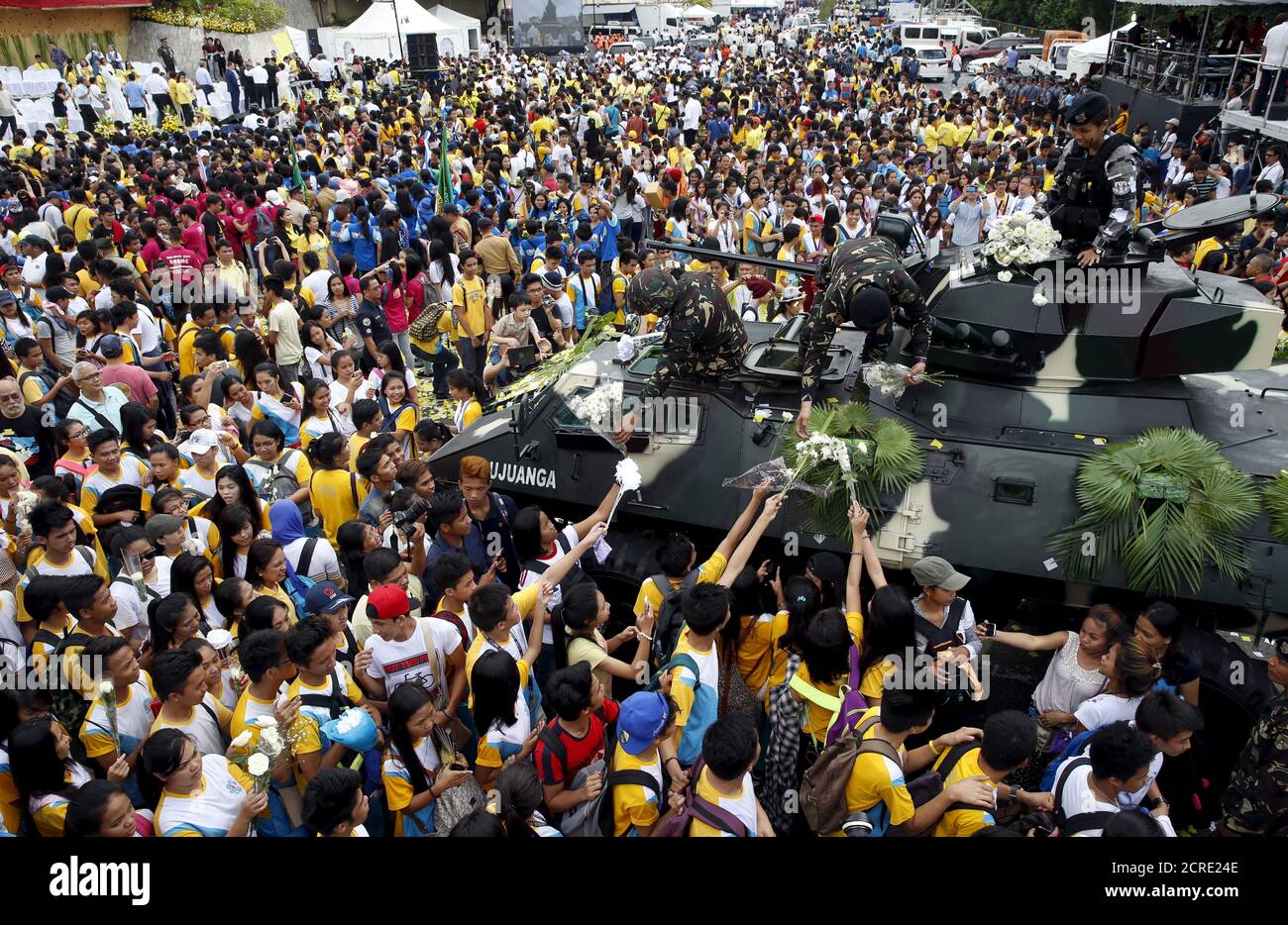 Edsa people power anniversary High Resolution Stock Photography and ...