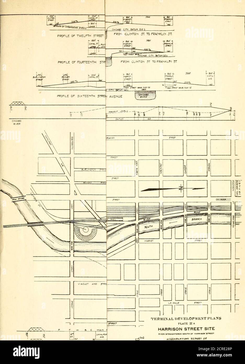 . Report on the re-arrangement and development of the steam railroad ...