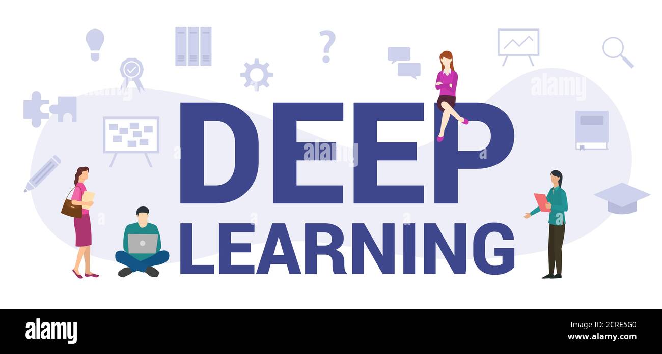 Machine learning word cloud concept. Collage made of words about ...