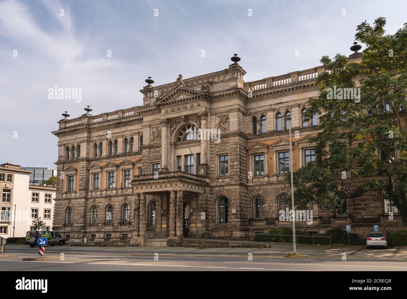 Hannover is an old town and many of its government buildings are ...