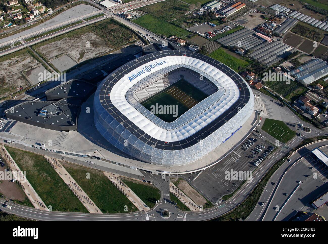 Allianz riviera aerial hi-res stock photography and images - Alamy