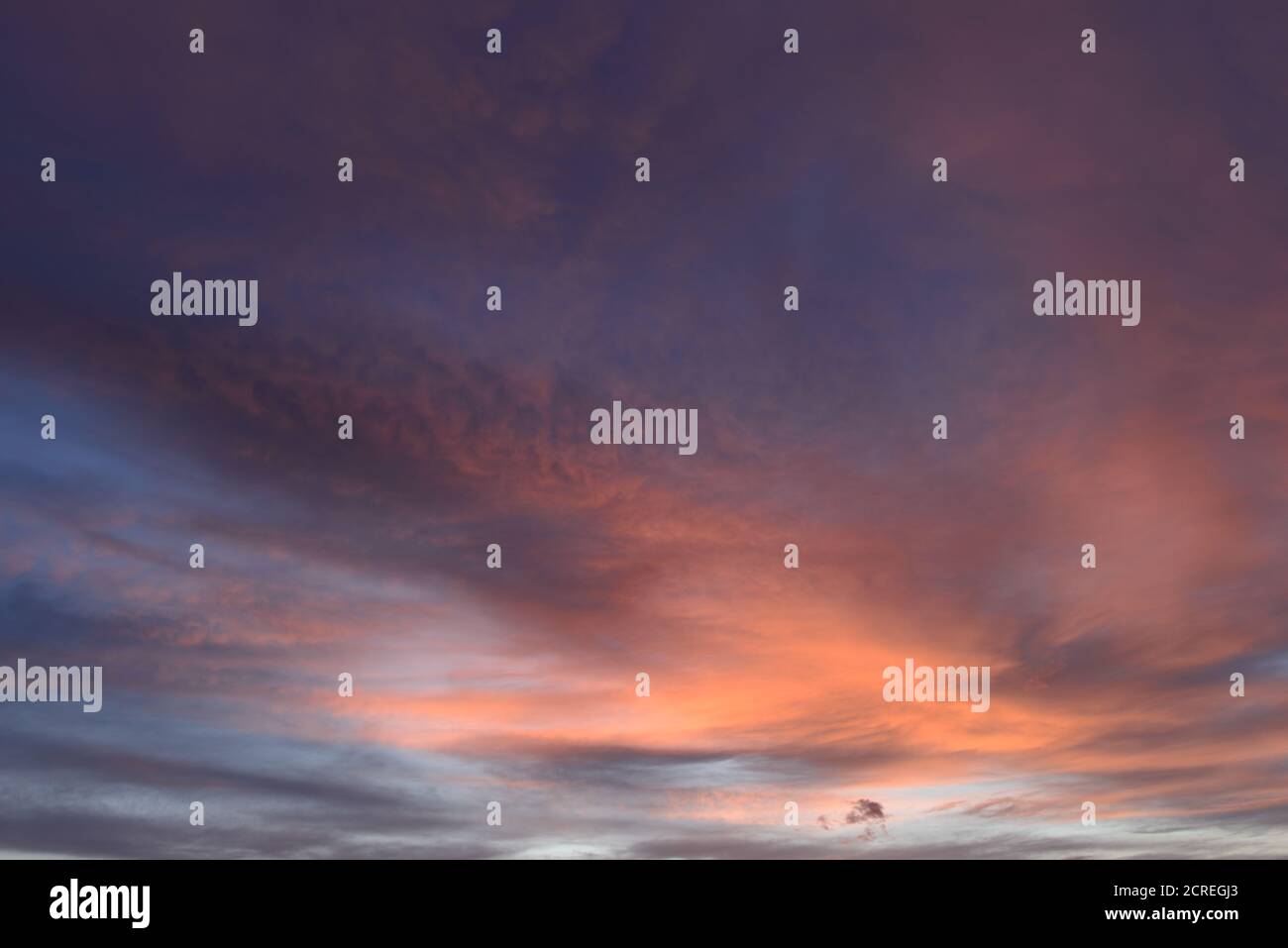 Vivid saturated colors of the sky at sunset Stock Photo - Alamy