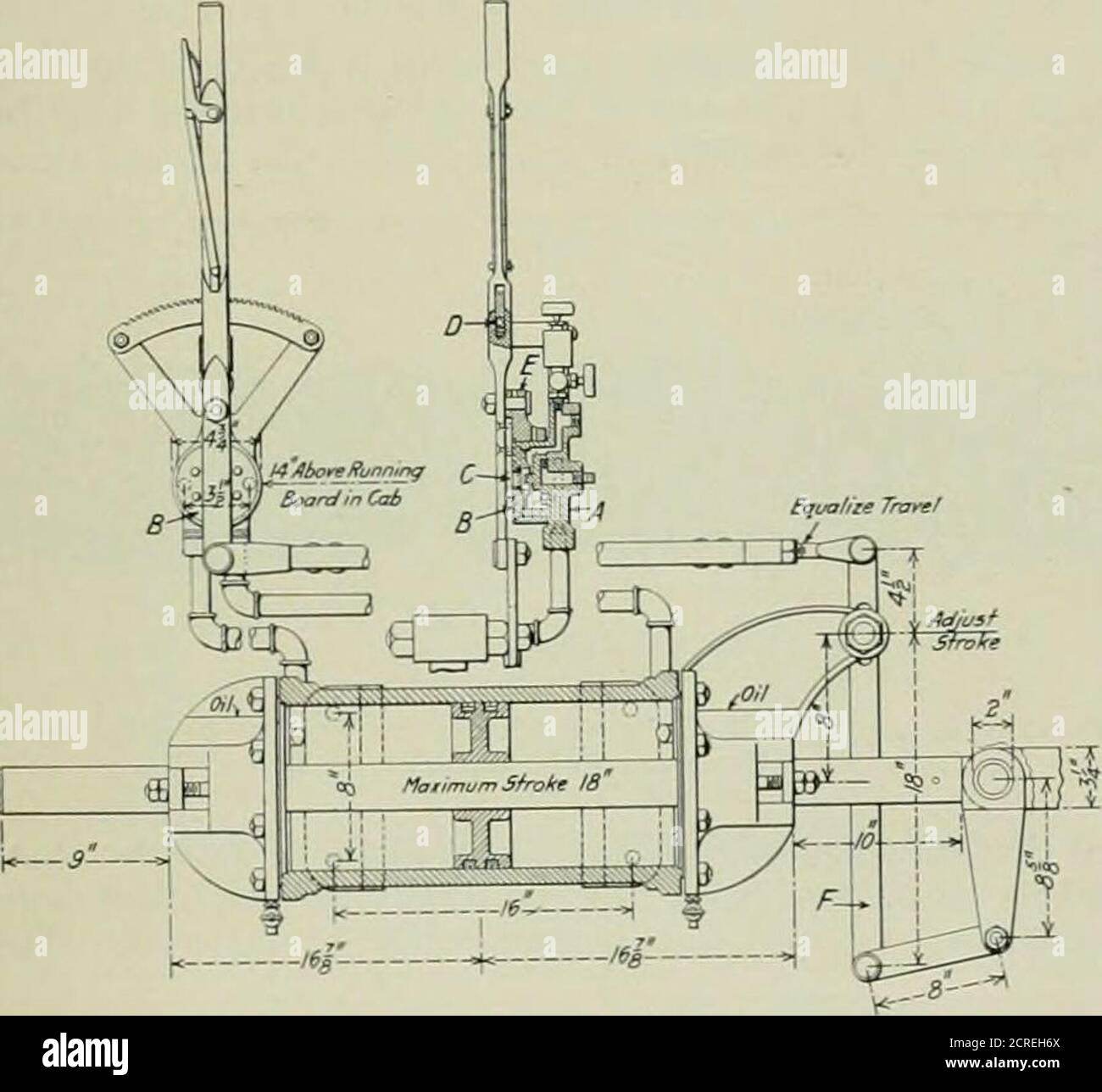 . Railway mechanical engineer . LEWIS POWER REVERSE GEAR The Lewis ...