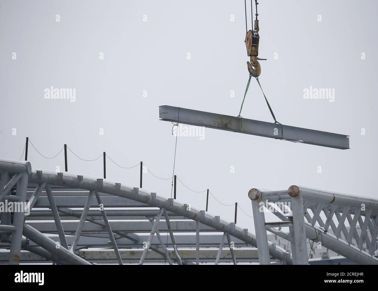 Steel carcass construction hi-res stock photography and images - Alamy