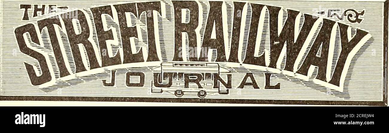 . The Street railway journal . sitatea minute to adopt the latter ...