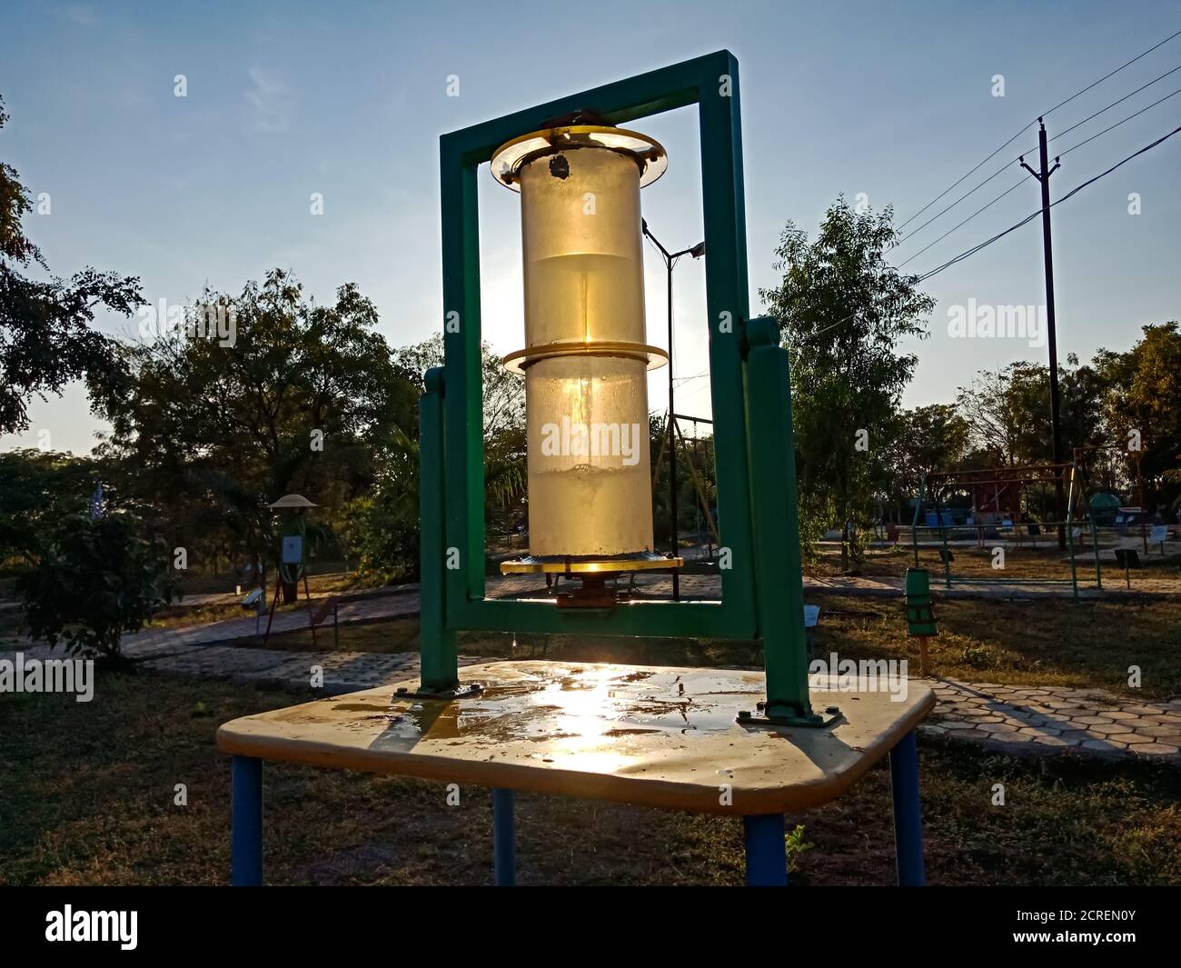 DISTRICT KATNI, INDIA - JANUARY 23, 2020: An indian science teacher ...